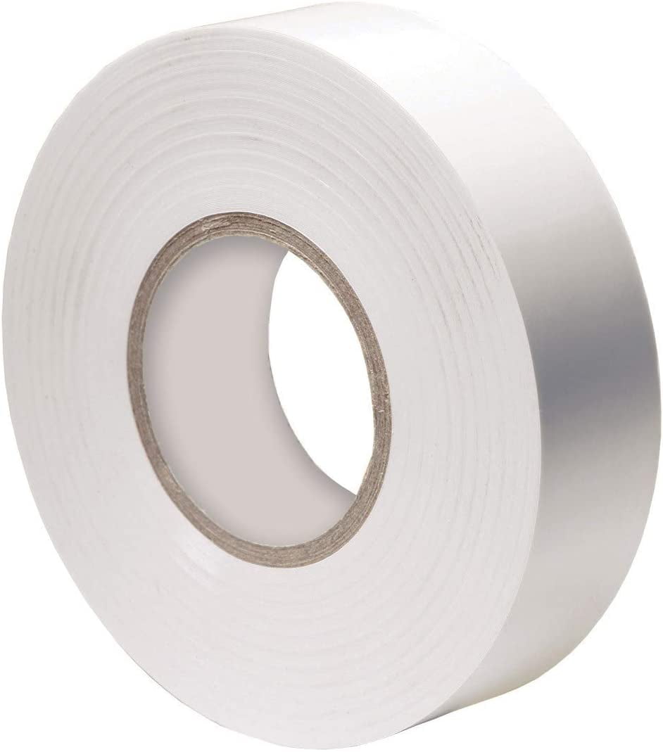 Xtricity Vinyl Electrical Tape, 3/4-Inch x 66 Ft Roll, UL Listed, White ...