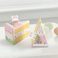 Iumwxz Easter Triangle Cake Shaped Candy Boxes 10 Piece Pack of Paper ...