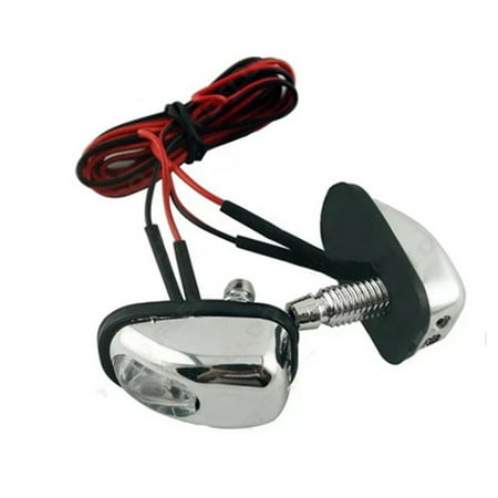 Maoww 1 Pair Car LED Light Windshield Washer Wiper Jet Water Spray ...
