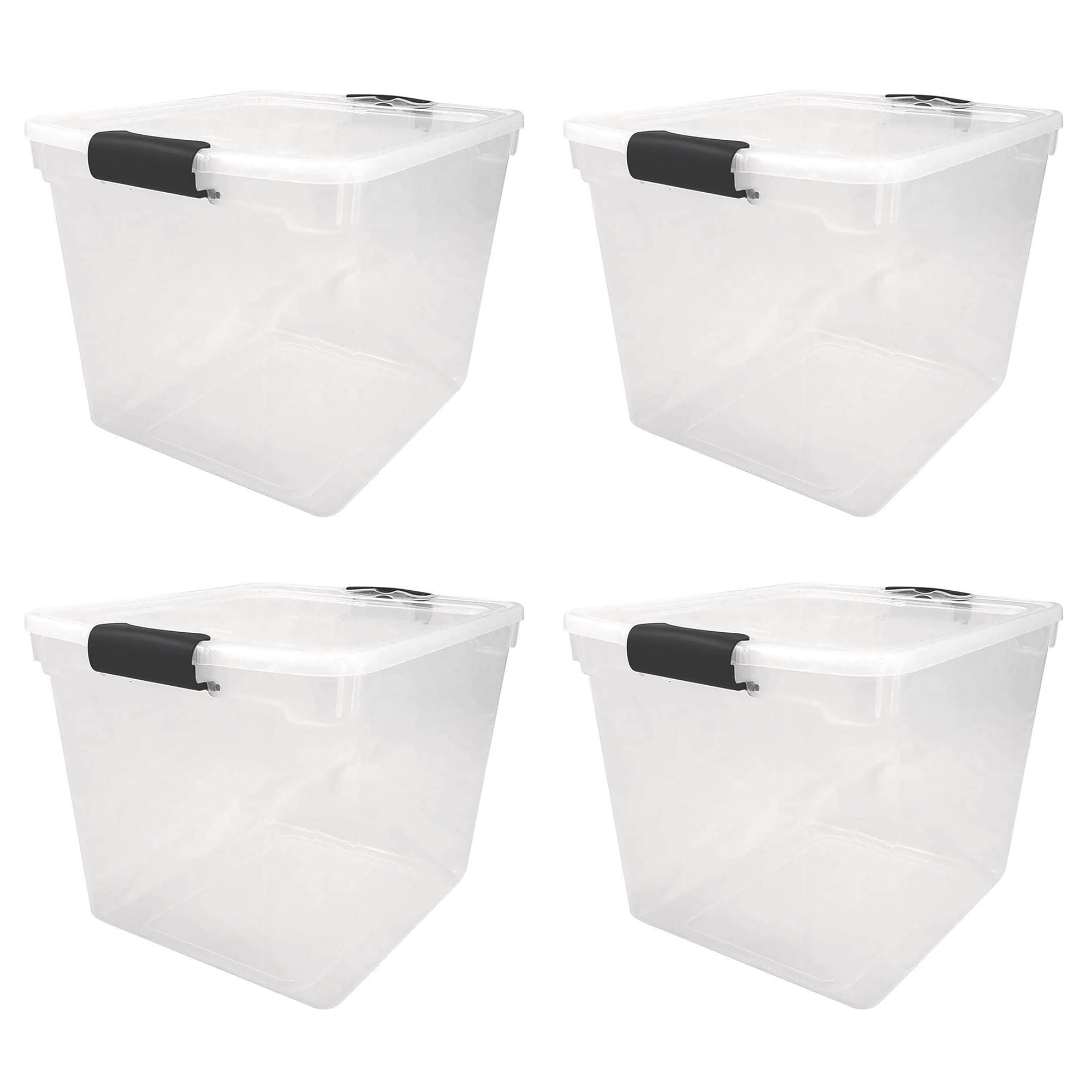 Click here for Homz 4-Pack 31 Qt Latching Lid  Home & Office Clea... prices