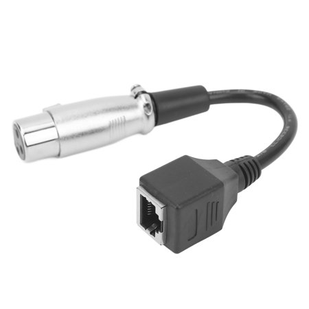 LED Controller Adapter Cord, 5.9in Reduce Distortion RJ45 Female To XLR ...