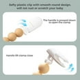 BESTSKY 2 Pcs Pacifier Clip Silicone Baby Boys Girls Pacifier Clip ...