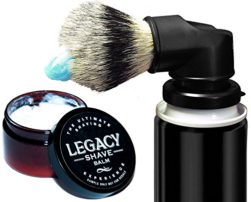 Legacy Shave - Evolution Brush & Aftershave Balm Gift Set - Universal ...