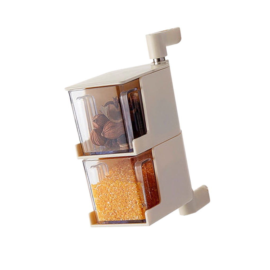 Punch Free Condiment Storage Box Wall Condiment Container Kitchen ...