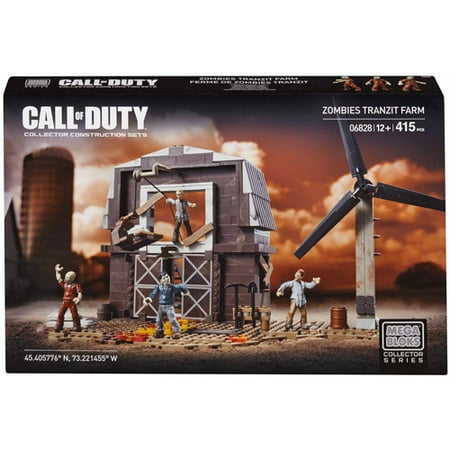 Mega Bloks Call of Duty Zombies TranZit Farm Building Set - Walmart.com