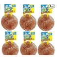 Chore Boy 100% Pure Copper Scrubbers, Rust-Free, 6 Pieces, Heavy-Duty ...