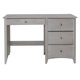Shaker Style Writing Desk - 4 Drawers - Multiple Finishes - Walmart.com