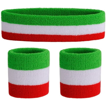 Suddora Sweatband Set - (1 Headband and 2 Wristbands) High Quality ...
