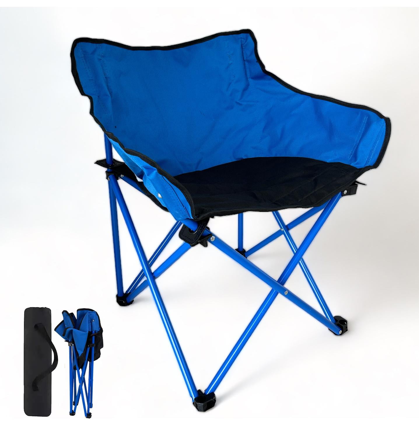 Silla Playera Camping y Exteriores Plegable Moderna Kit 10 azul ...