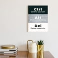 Ctrl Alt Del Office Decor,Minimalist Office Wall Decor,Office ...