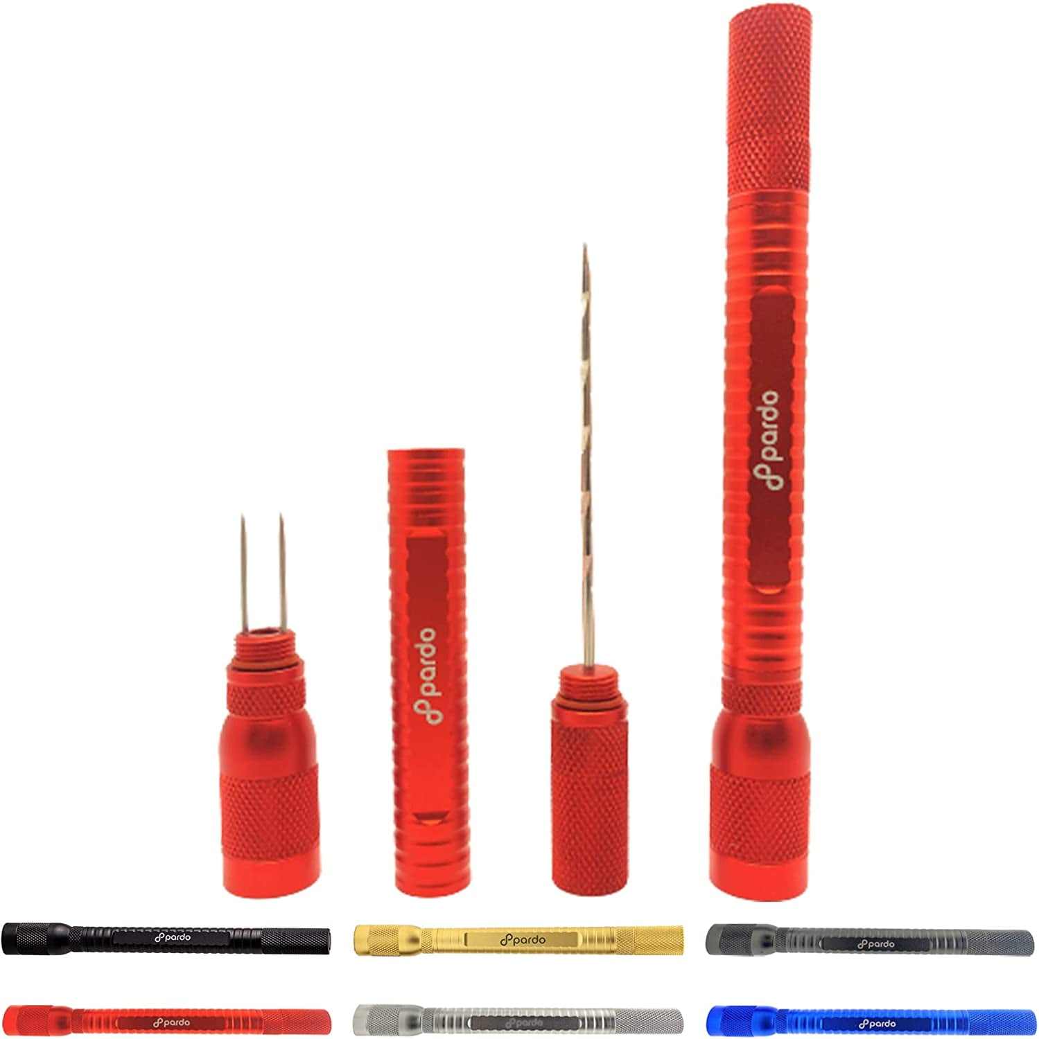 Pardo Cigar 4-in-1 Multitool, Dual Size Cigar Punch with Cigar Draw ...