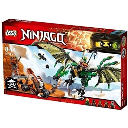 LEGO 70593 Ninjago The Green NRG Dragon Building Set by LEGO | Walmart ...