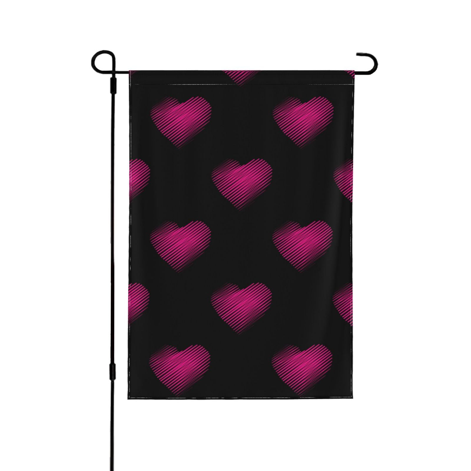 XMXY Romance Hearts Love Garden Flags Double Sided,Farmhouse Holiday ...
