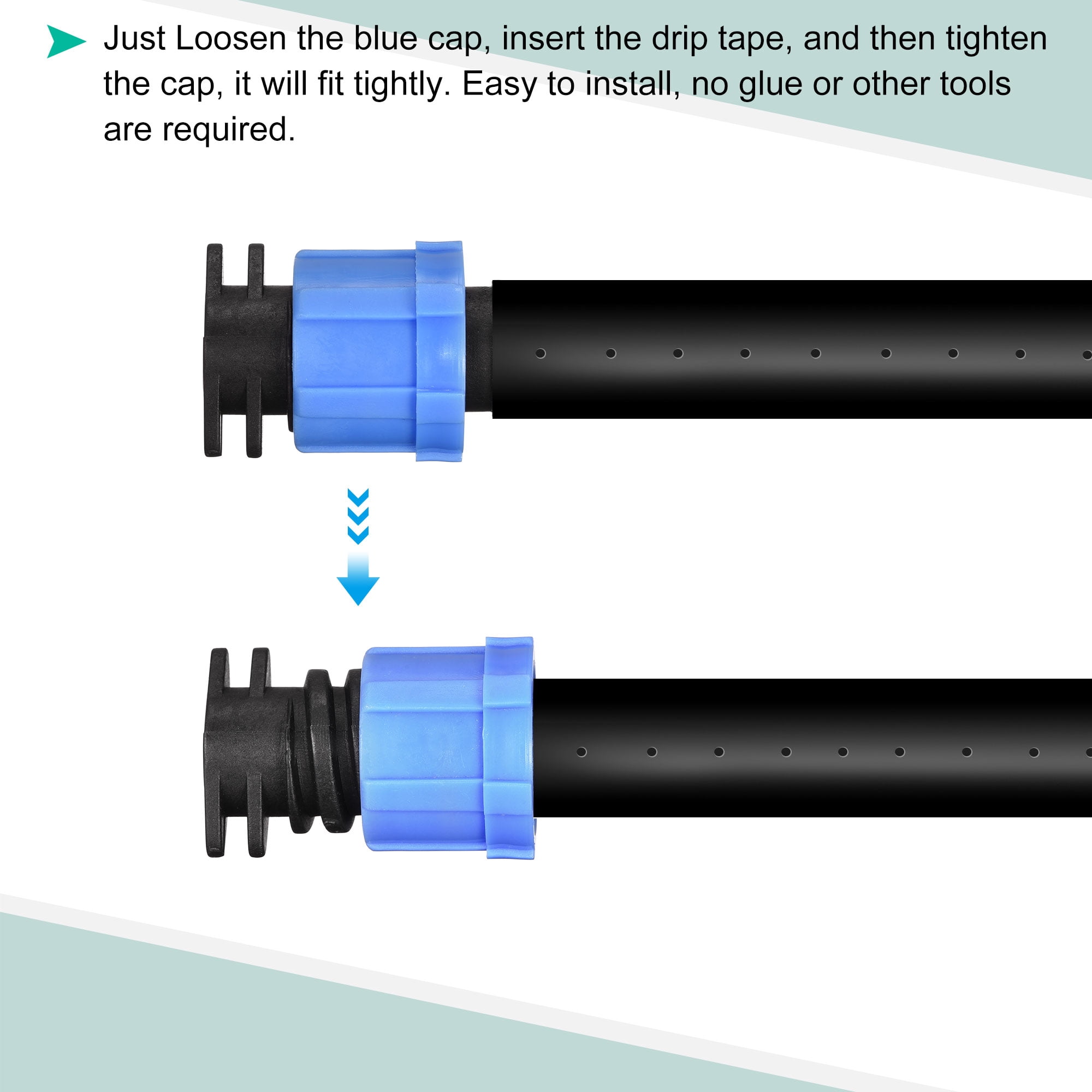 Automatic Irrigation Equipment Drip Irrigation Kits sourcing map Drip ...