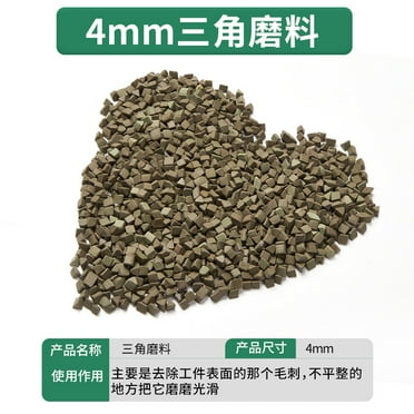 Polly Plastics Rock Tumbler Grit Kit with Refill Polishing Supplies ...