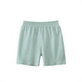 Toddler Boys Shorts Cotton Children Elastic Waistband Summer Solid ...