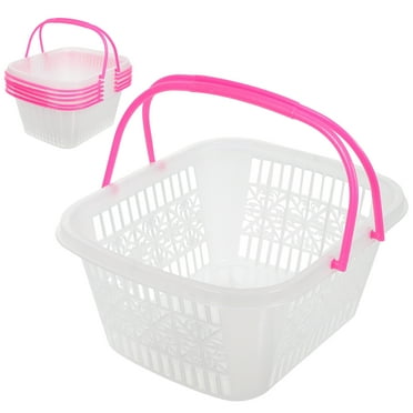 IRIS USA, Large Decorative Plastic Storage Basket, Tan - Walmart.com