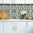 Metallic Checkerboard Tile Peel and Stick Backsplash - Walmart.com