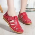 Bibifish Womens Flat Sandals Sturdy Firm Snug Closed Toe Dual Hook Loop ...