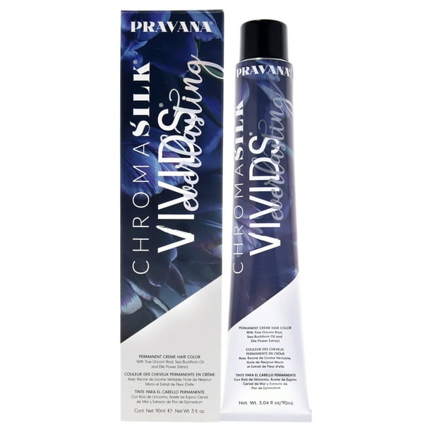ChromaSilk Vivids Everlasting Permanent - Violet Reign by Pravana for Unisex - 3 oz Hair Color ...