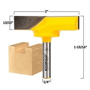 Bottom Bearing Ultra-Performance Compression Flush Trim Router Bit - 1/ ...