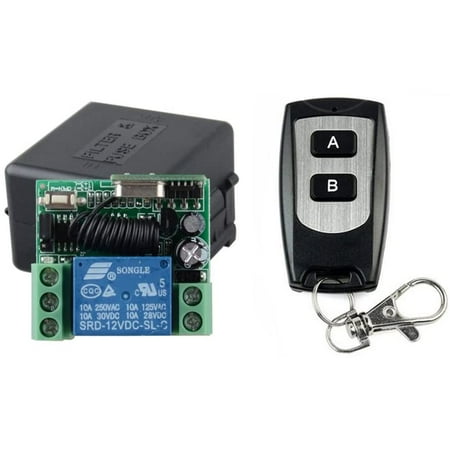 DC 12V 1CH Wireless Waterproof Remote Control System inter-lock Switch ...