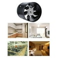 Zorvai Powerful Silent-Exhaust Fan Air Ventilator Pipe Ventilation Low ...