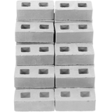 PTOOTP Miniature Bricks Ceramic 30Pcs 1.22X0.63X0.43In Educational Toy ...