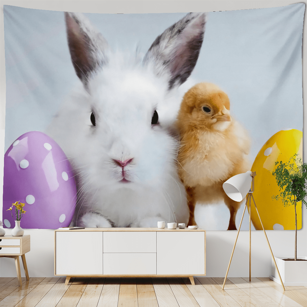 Happy Easter Photography Backdrops Themed Balloon Party Decorations ...