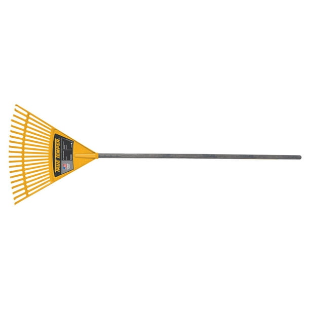 True Temper 55.75 in. L x 18 in. W Plastic Kid?s Rake Wood - Walmart.com