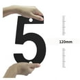 Keeplus House Numbers for Outside, 4.7 In Floating Address House Number ...