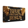 Belong To Jesus License Plate, Front Car Plate with 4 Holes 6 x 12 Inch ...