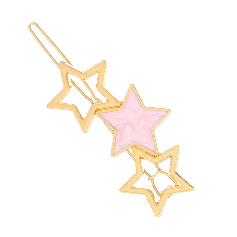 Korean Fashion Cute Charming Stars Hair Pin Side Fringe & Bangs Hair ...