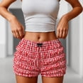 AJGRHE Women's Ruffle Shorts Plaid Y2k Lace Bloomers Elastic Waist ...