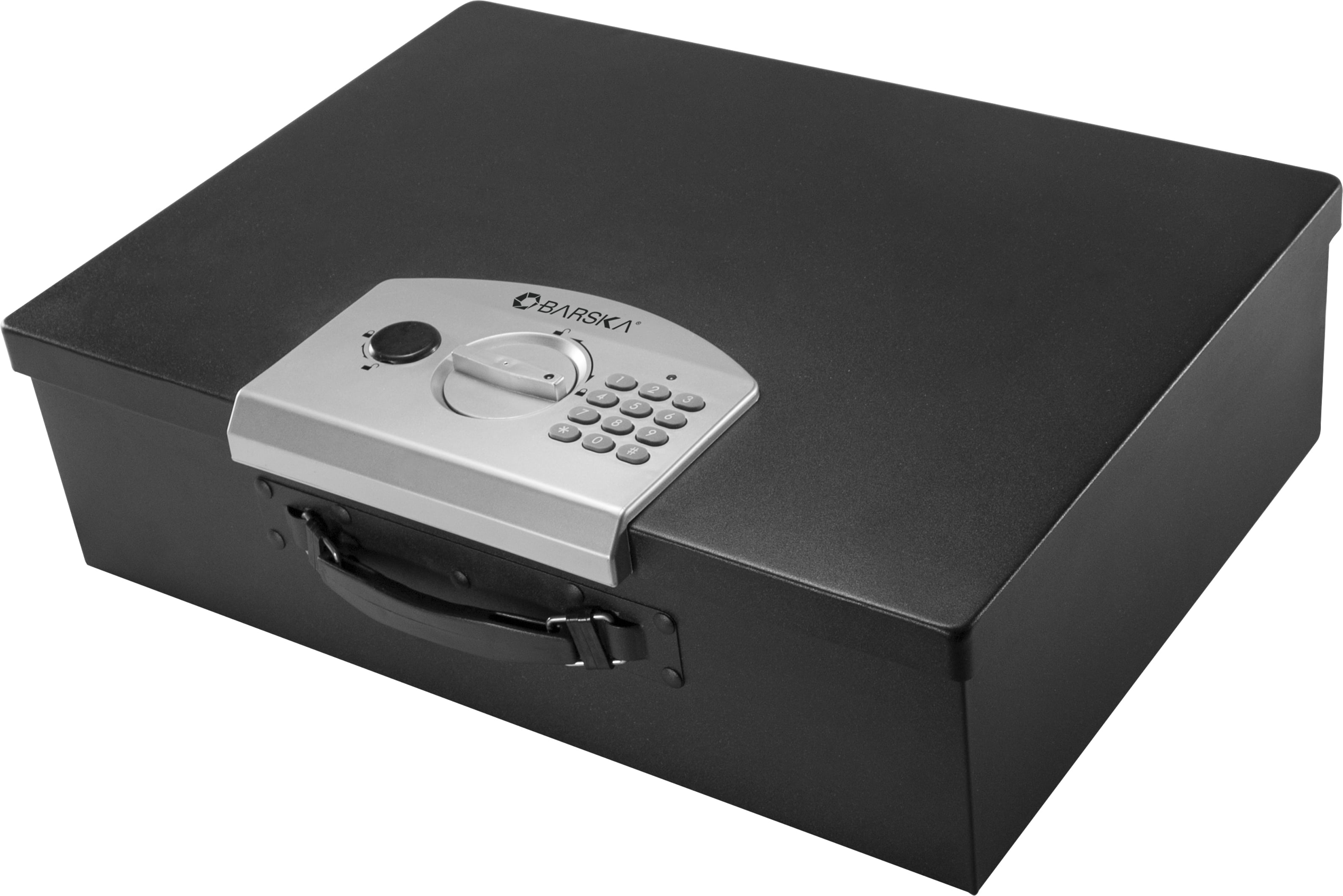 Portable Security Safe Keypad Lock Box 17 5 In X 12 5 In X 5 In Portable Security Safe Keypad Lock Box 17 5 In X 12 5 In X 5 In