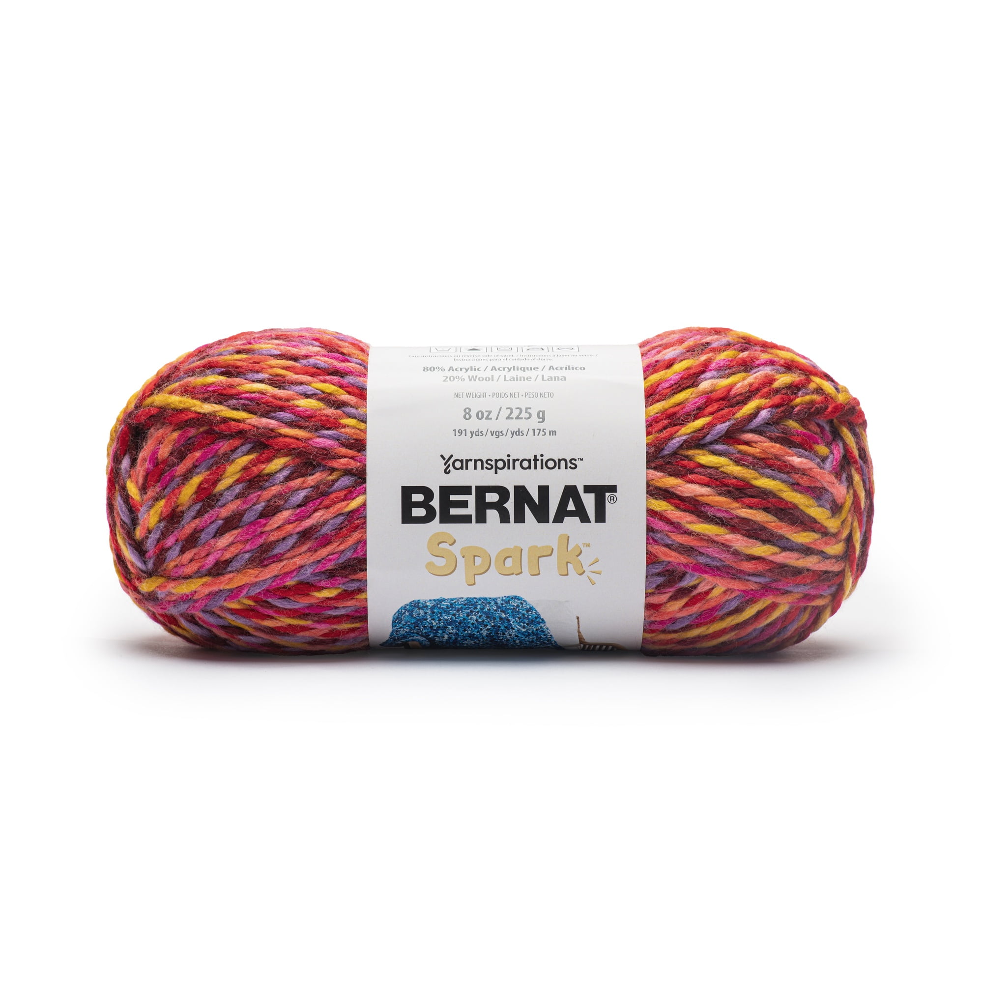 Click here for Bernat Spark #5 Bulky Blend Yarn  Passion 8oz/225g... prices