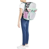 Star Wars School Backpack - The Mandalorian Baby Yoda 17" Laptop Bag ...