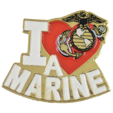 US Marines, USMC Emblem C2 Left Medium - Officially Licensed, Patriotic ...