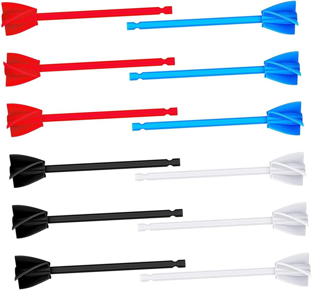 12pcs Mixer Bit Small Silicone Whisk Drill Bits for Concrete Licuadora ...