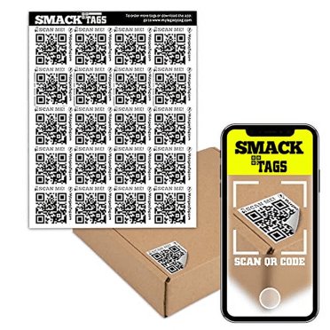 Smart Labels QR Code Labels for Storage and Inventory Tracking, 48-Pack ...