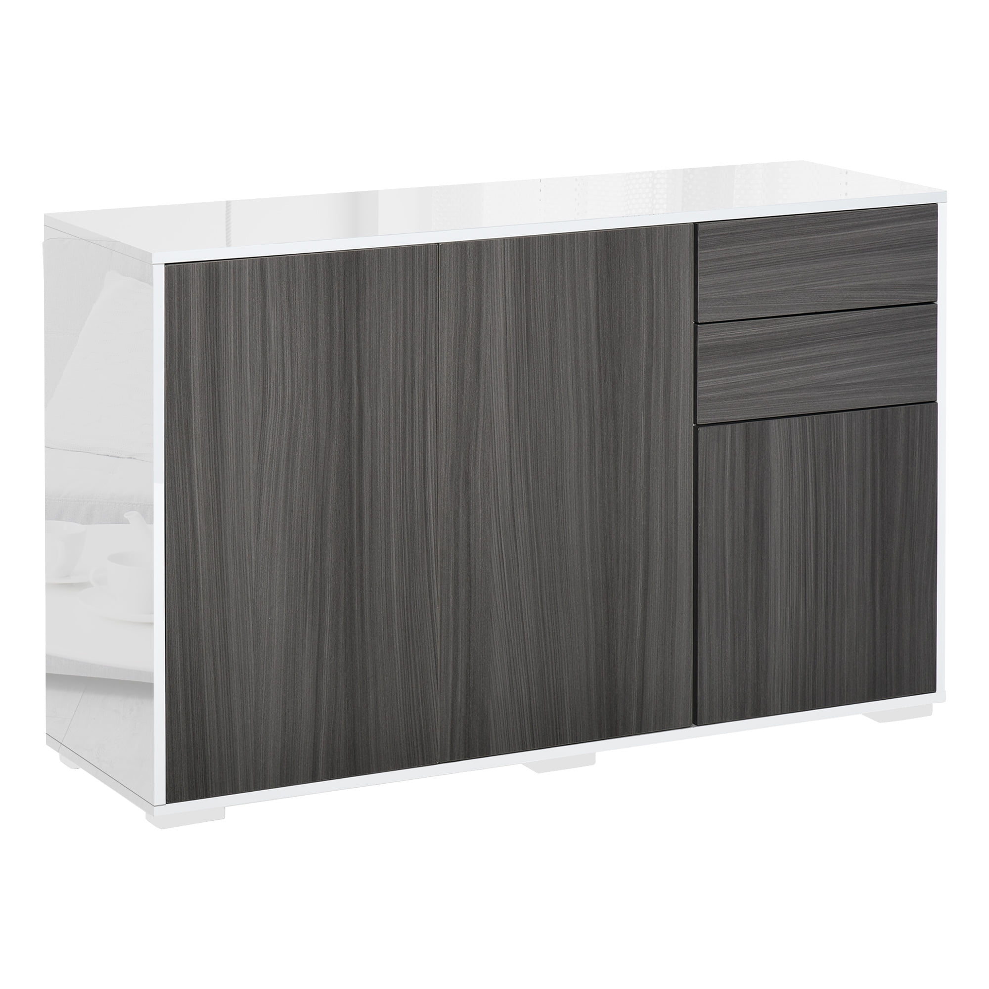 Click here for Homcom Kitchen Sideboard With Push-Open Drawers An... prices