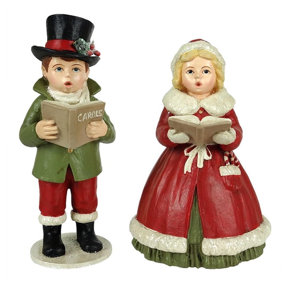 Vintage Christmas Carolers Figurines