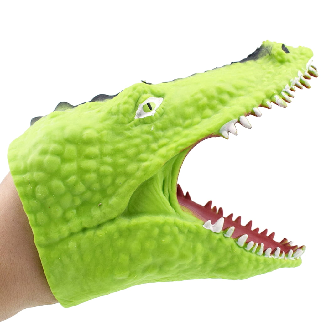 Click here for Bangcool Hand Puppet Toy Novelty Rubber Dinosaur H... prices