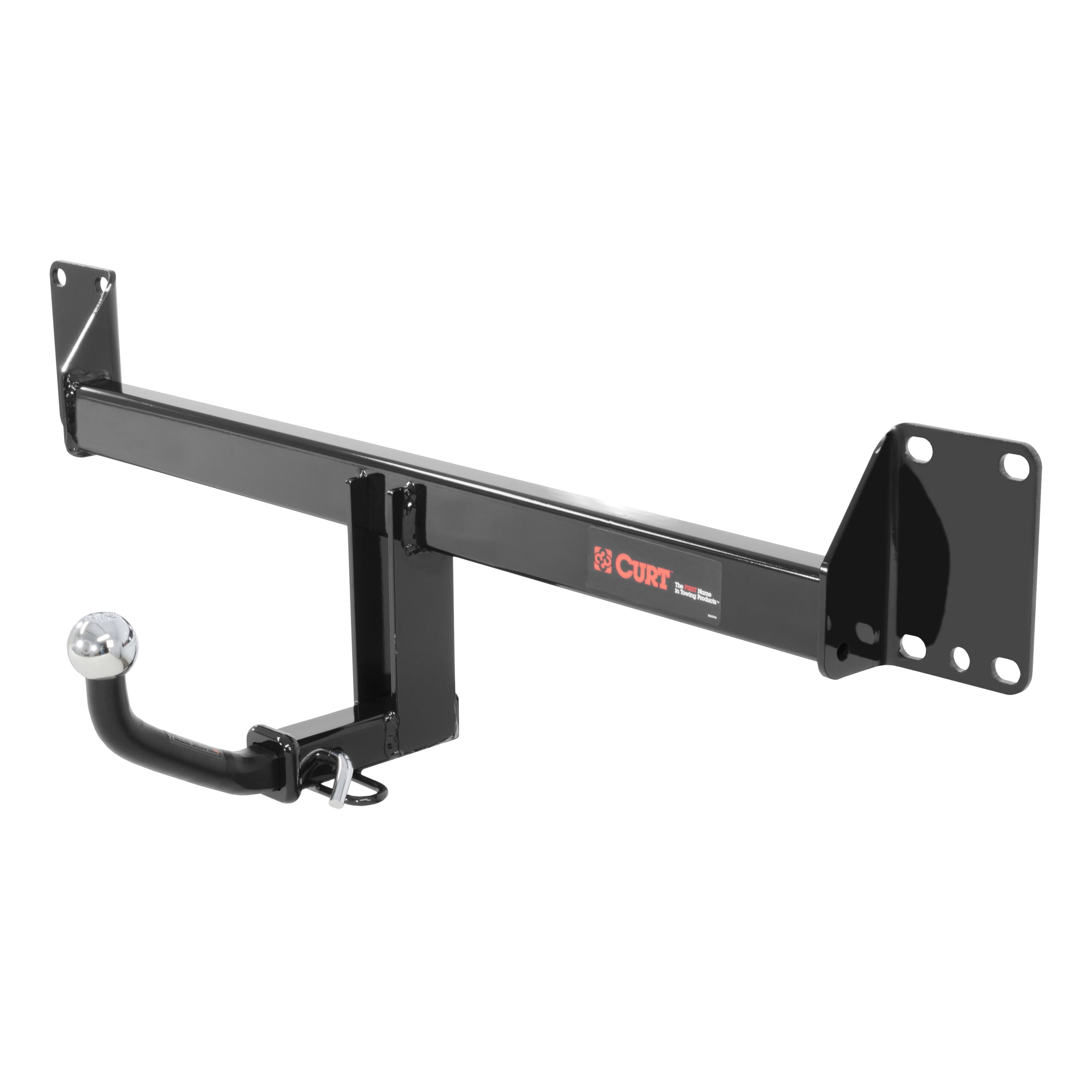 Class 2 Trailer Hitch With Ball Mount