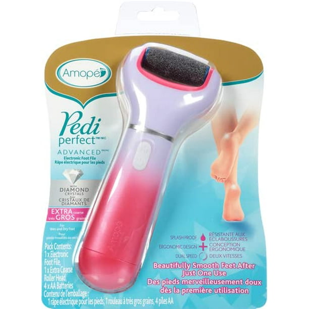Amope Pedi Perfect Advanced Electronic Dry Foot File with Diamond ...