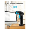 Universal 1D/2D USB Wired Barcode Scanner Handheld QR Codes Reader ...