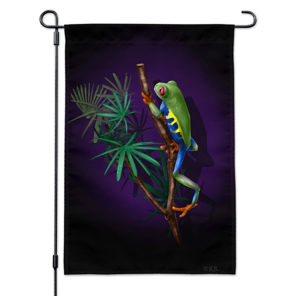 South American Tree Frog in Profile Garden Yard Flag - Walmart.com