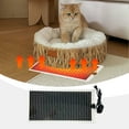 Dnogom Pet Electric Heated Pad,Adjustable Temperature 20-50℃,Winter Pet ...