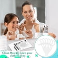 touekeng 200 Count Floss Picks Bulk Non Breakable Tooth Picks Flosser ...