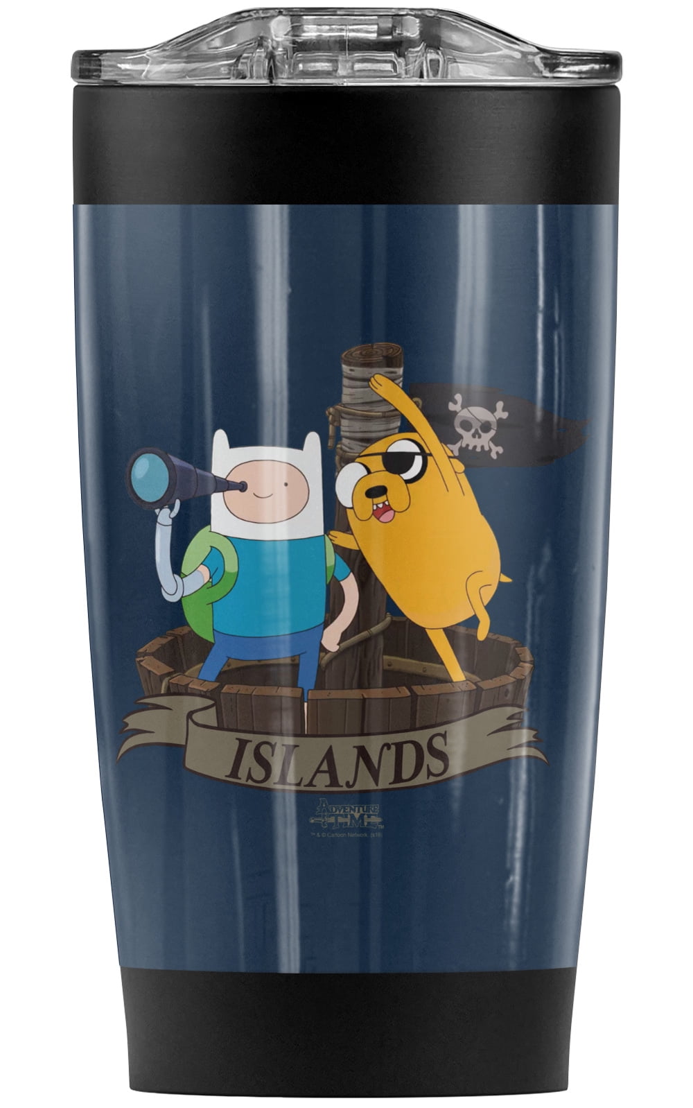 Adventure Time/Islands Stainless Steel Tumbler 20 oz Coffee Travel Mug ...